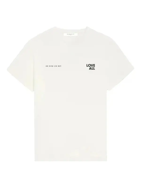 IH NOM UH NIT Christ-image Print T-shirt