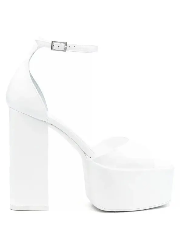 Paris Texas Tatiana 110mm Platform Sandals - White