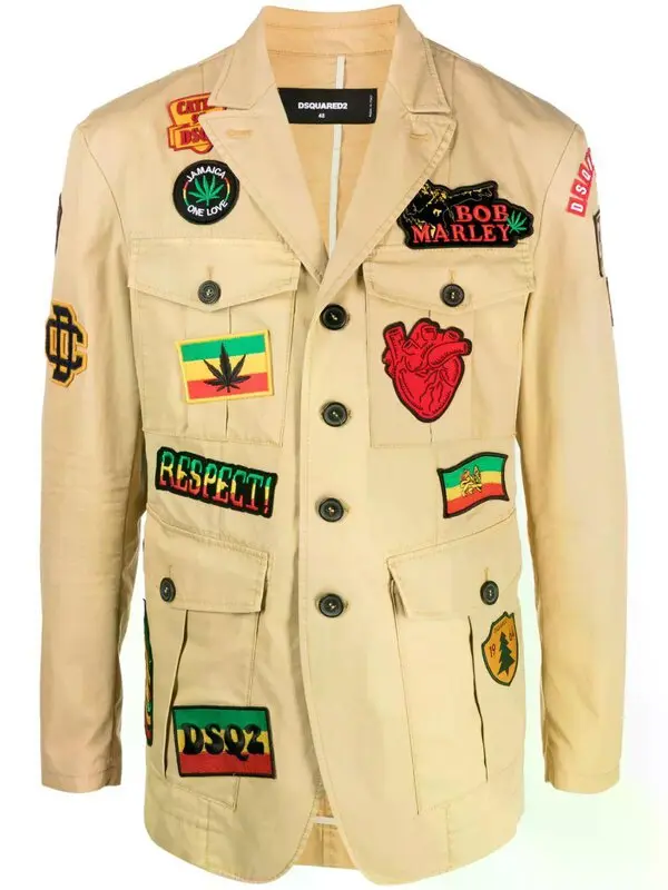 Dsquared2 Logo-patch Jacket