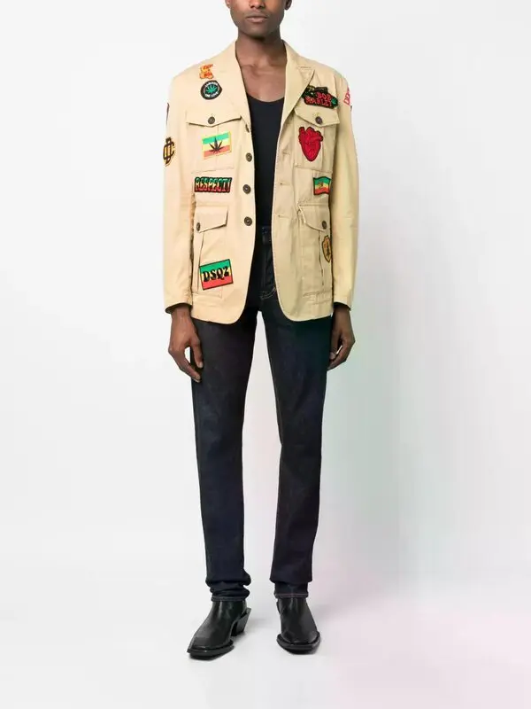 Dsquared2 Logo-patch Jacket