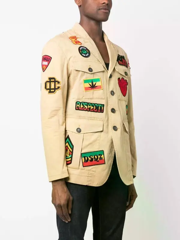 Dsquared2 Logo-patch Jacket
