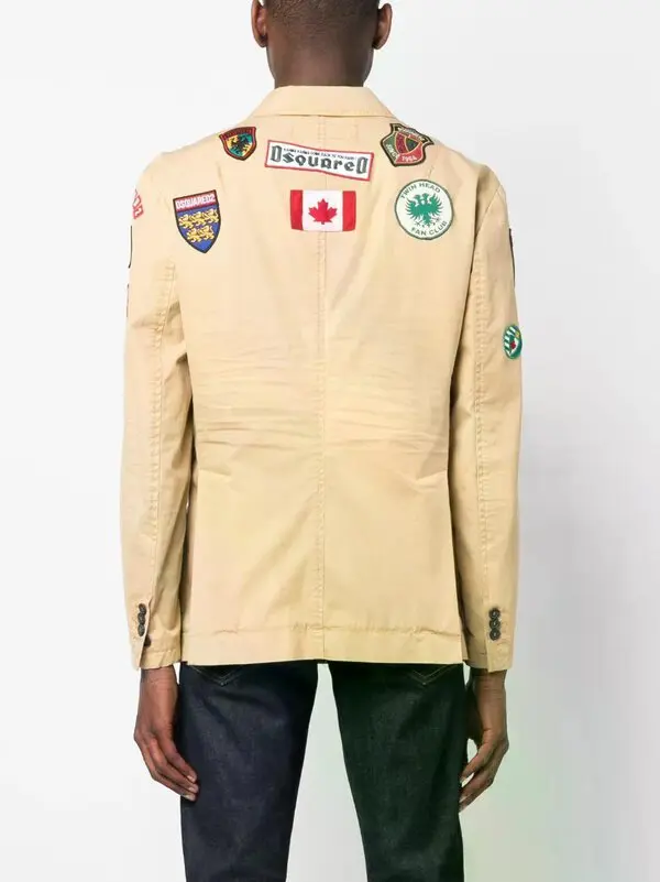 Dsquared2 Logo-patch Jacket