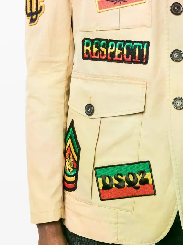 Dsquared2 Logo-patch Jacket