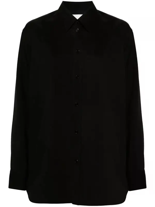 JIL SANDER Long-sleeve Wool Shirt