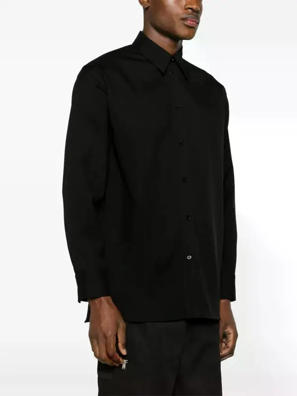JIL SANDER Long-sleeve Wool Shirt