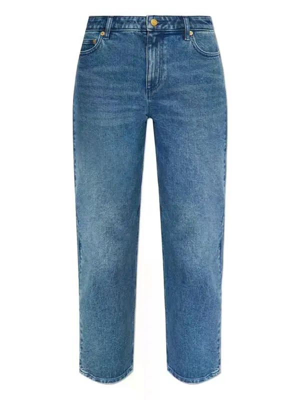 Michael Kors Cropped Straight-leg Jeans