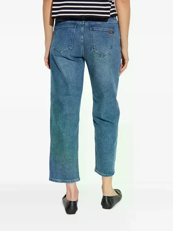 Michael Kors Cropped Straight-leg Jeans