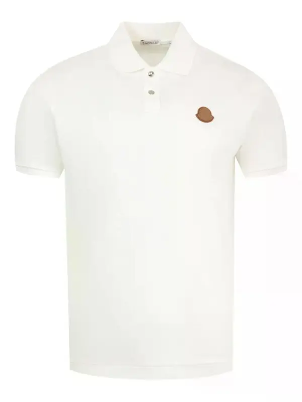 Moncler Logo-patch Polo Shirt