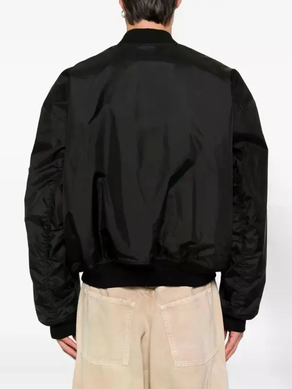 Balenciaga Automobili Lamborghini-logo Bomber Jacket - Black
