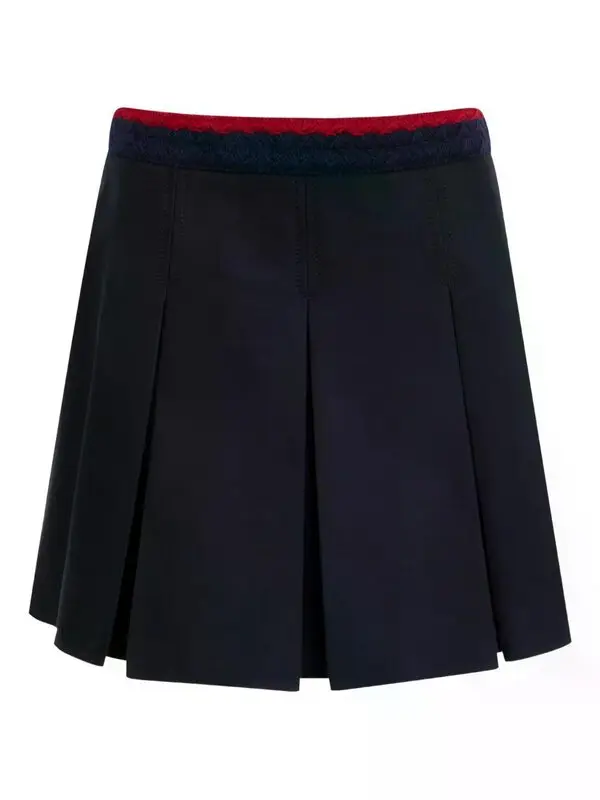 Moncler Pleated Mini Skirt - Blue