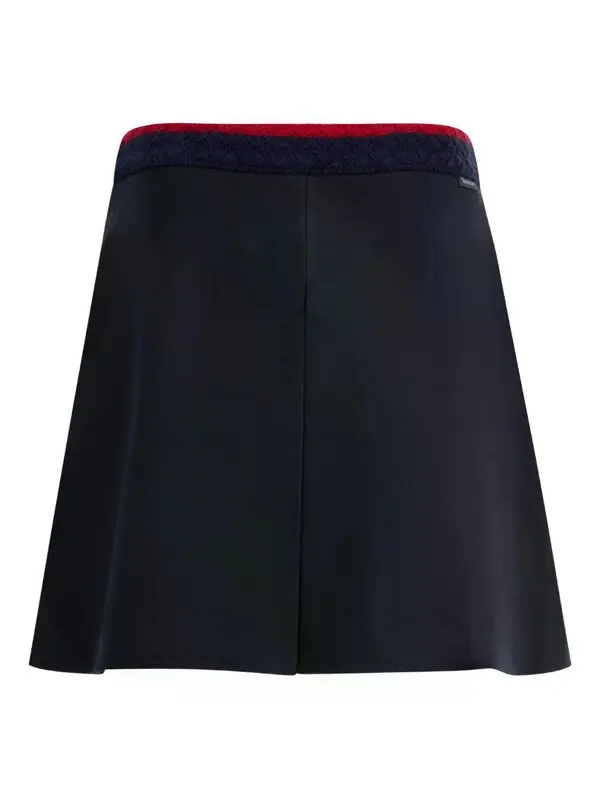 Moncler Pleated Mini Skirt - Blue