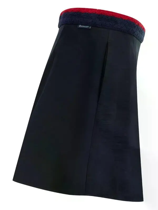 Moncler Pleated Mini Skirt - Blue