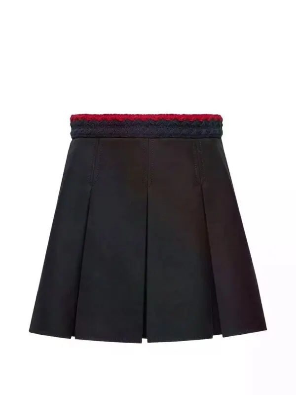 Moncler Pleated Mini Skirt - Blue