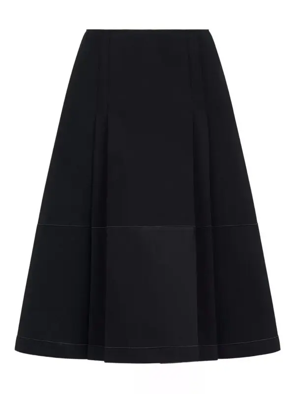 Marni Pleated Midi Skirt