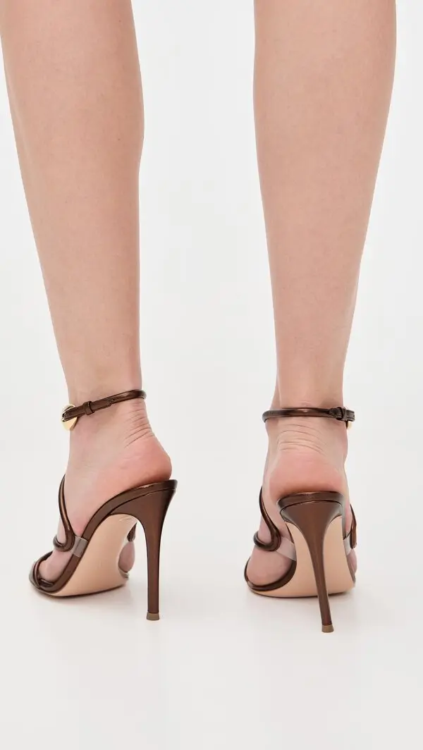 GIANVITO ROSSI Jungle Mamba Sandals