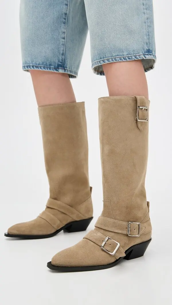 ALOHAS Ryder Suede Leather Boots