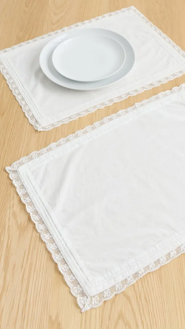 LoveShackFancy Victorian Placemat Set Of 4