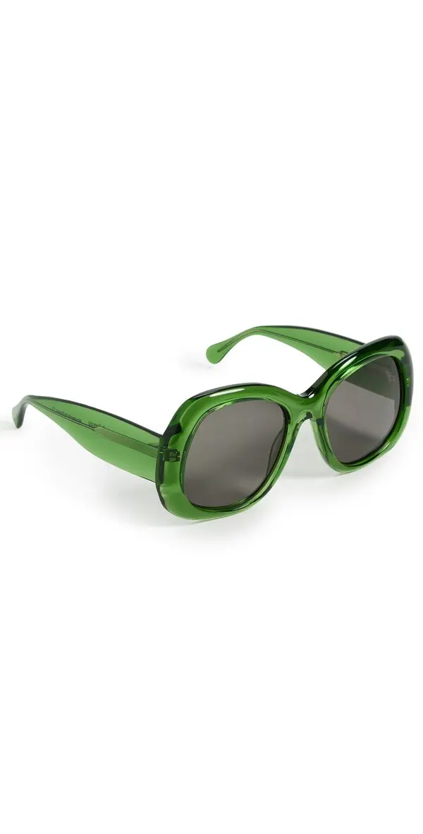 SIMONMILLER X Delarge Faro Sunglasses - Keylime Green