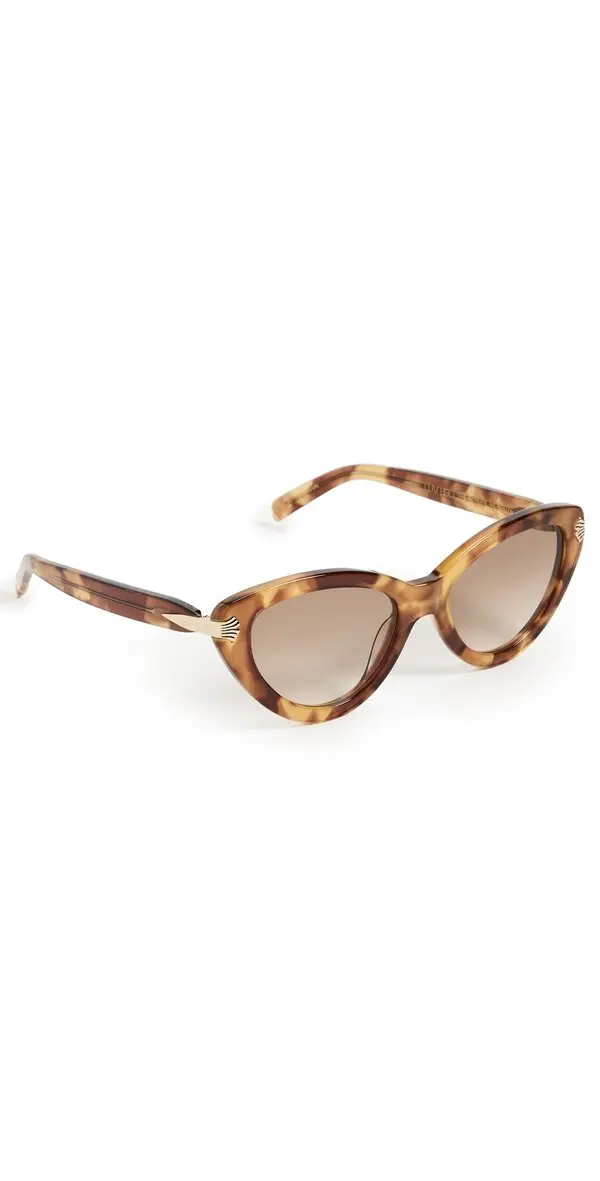 LUV LOU The Imogen Sunglasses - Caramel Tort