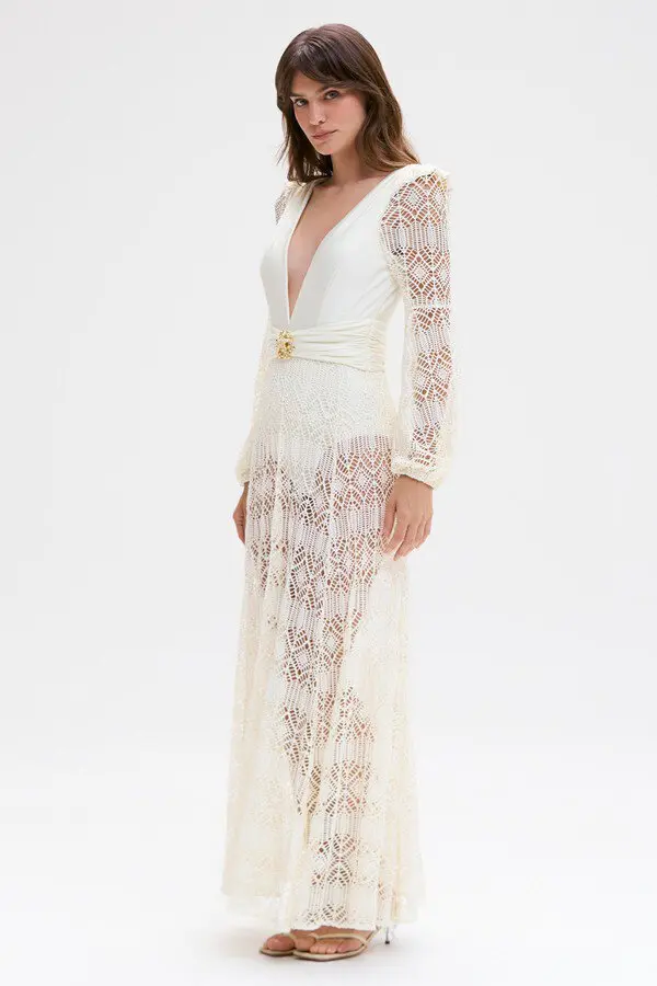 patbo beach dress Honey Flower Cover Up Beach Skirt main image 0