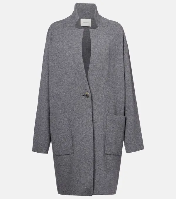 LISA YANG Anni Cashmere Coat - Grey