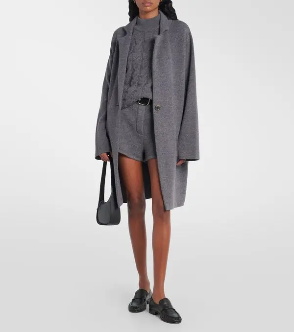 LISA YANG Anni Cashmere Coat - Grey