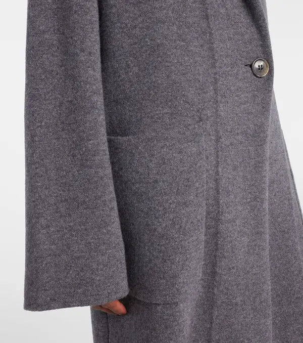 LISA YANG Anni Cashmere Coat - Grey