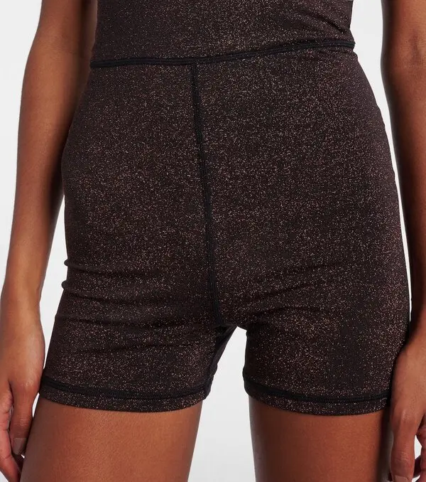 The Upside Arizona Kiva Lamé Jersey Bodysuit
