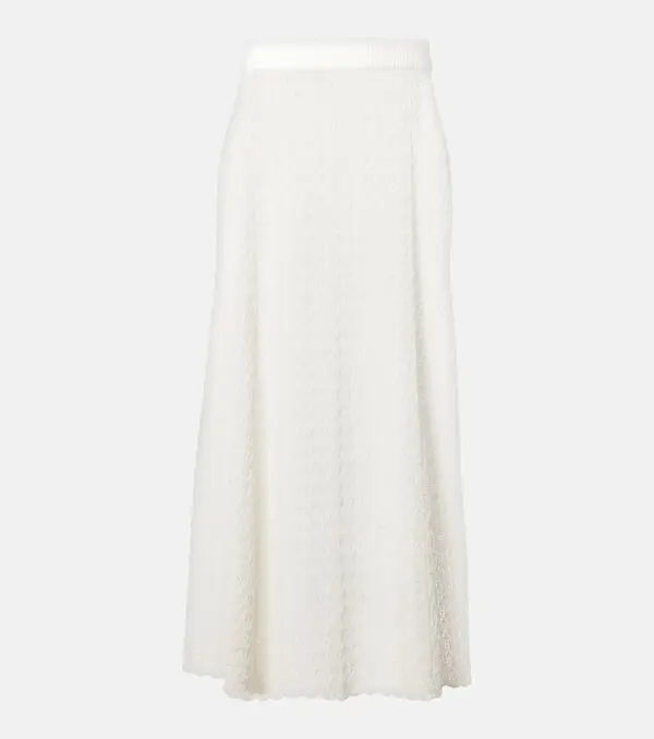 GANNI Crochet Maxi Skirt