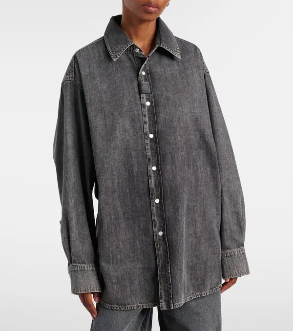 Stella McCartney Denim Shirt - Black