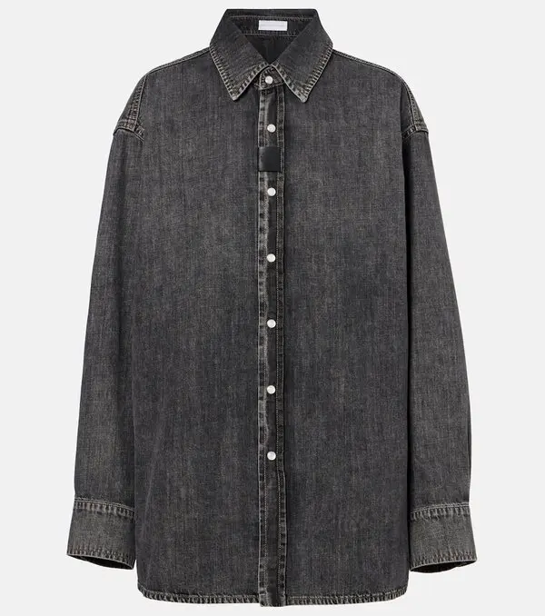 Stella McCartney Denim Shirt - Black