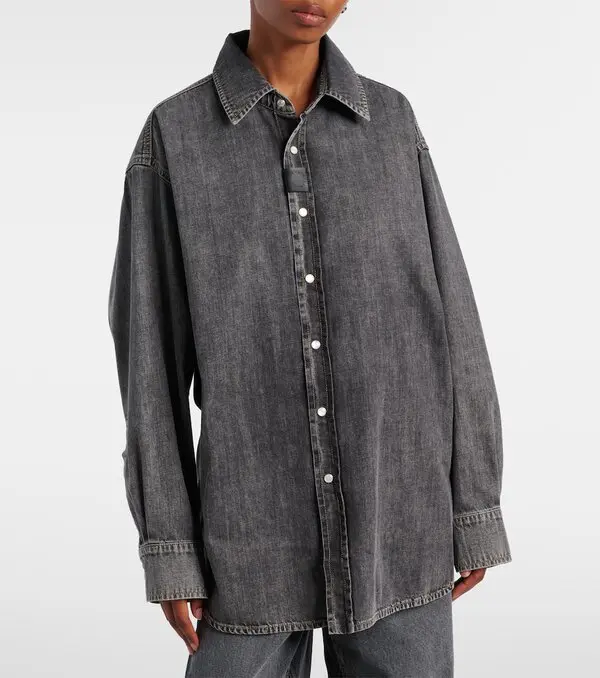 Stella McCartney Denim Shirt - Black
