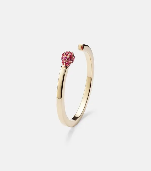 SYDNEY EVAN 14kt Yellow And Ruby Ring