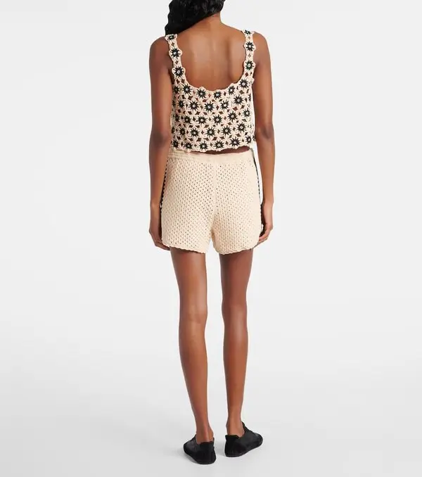 The Upside Luminary Crochet Crop Top