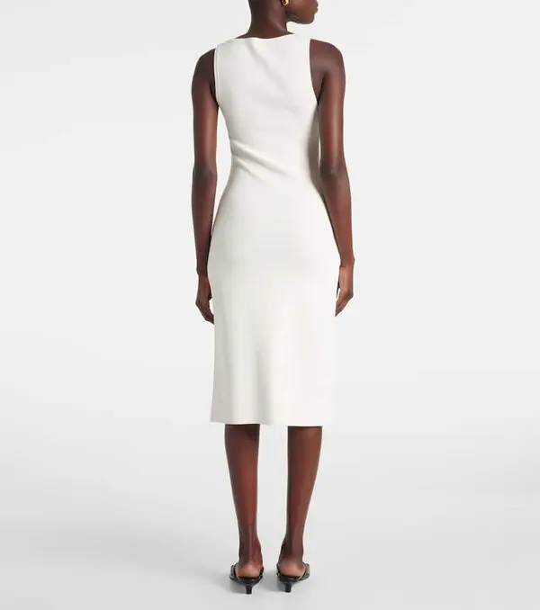 TOTEME Jersey Tank Dress - White