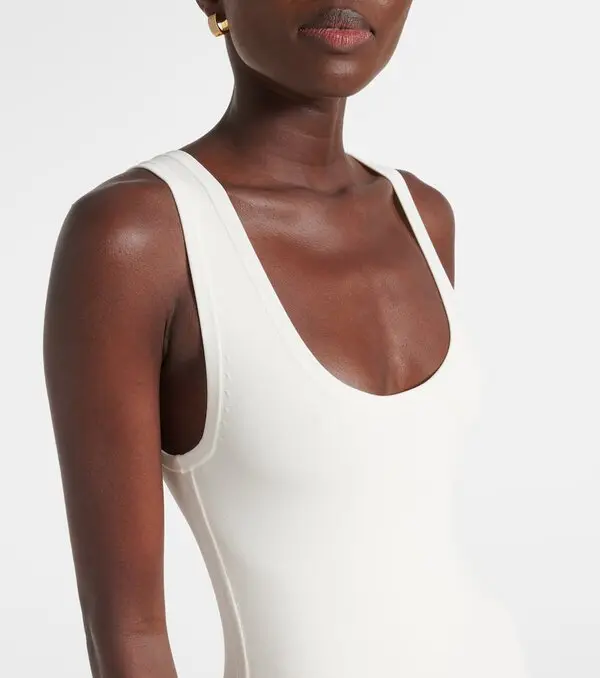 TOTEME Jersey Tank Dress - White