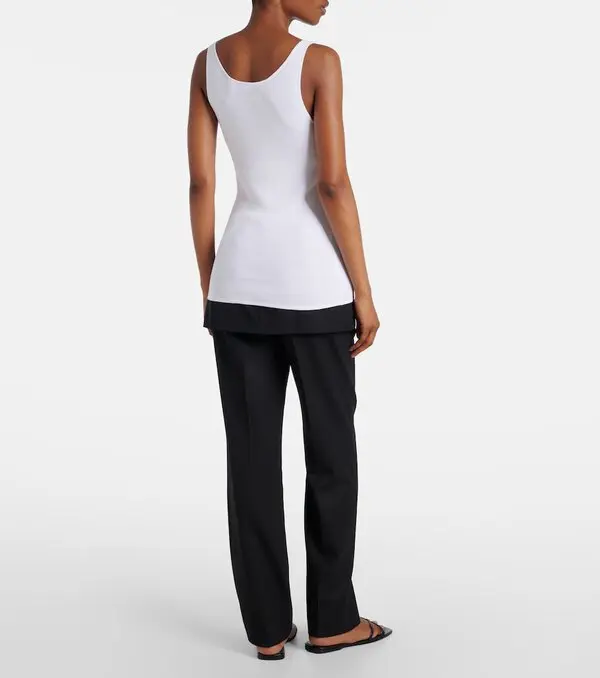 TOTEME Cotton Jersey Tank Top