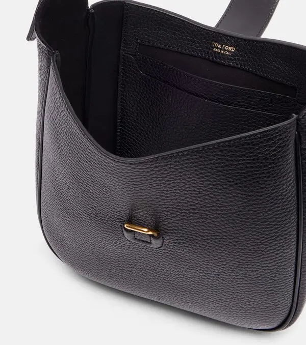 TOM FORD Monarch Small Leather Tote Bag