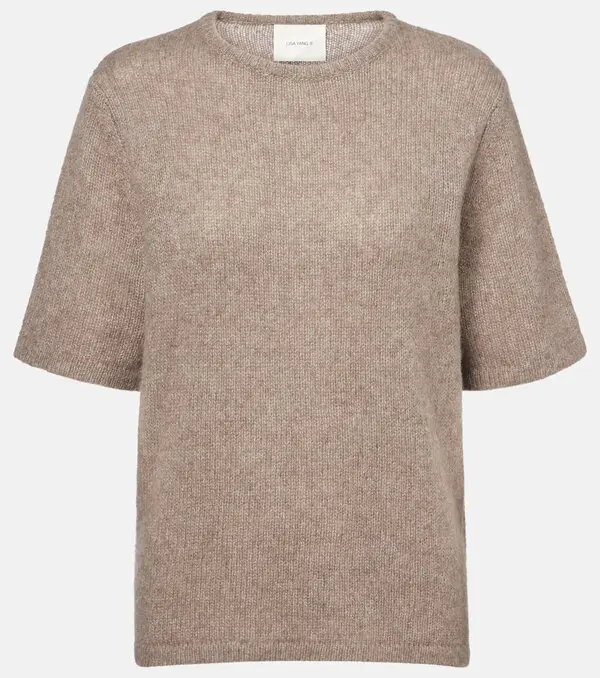 LISA YANG Cecelia Cashmere And Silk T-shirt