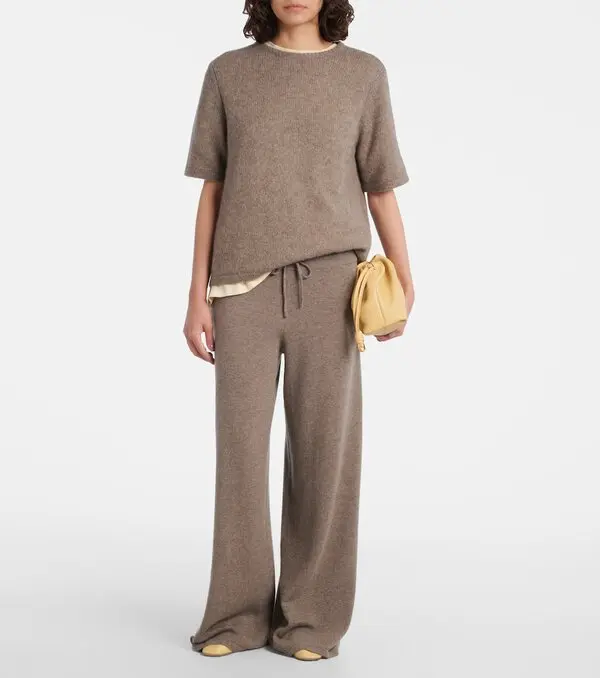LISA YANG Cecelia Cashmere And Silk T-shirt