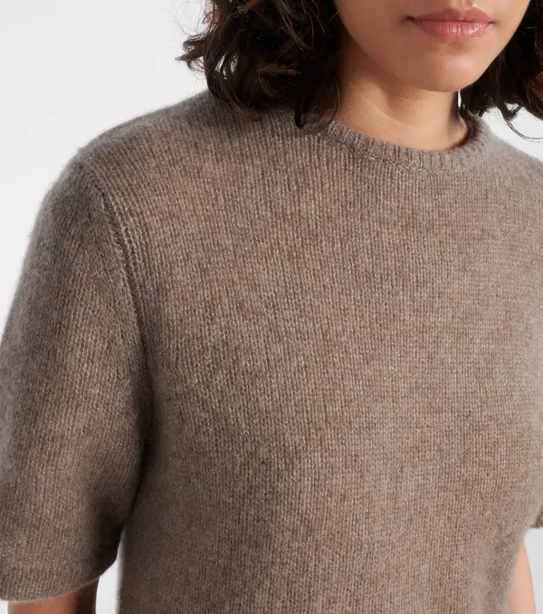 LISA YANG Cecelia Cashmere And Silk T-shirt