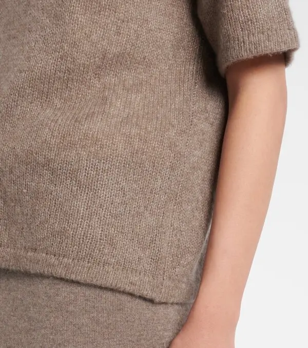LISA YANG Cecelia Cashmere And Silk T-shirt