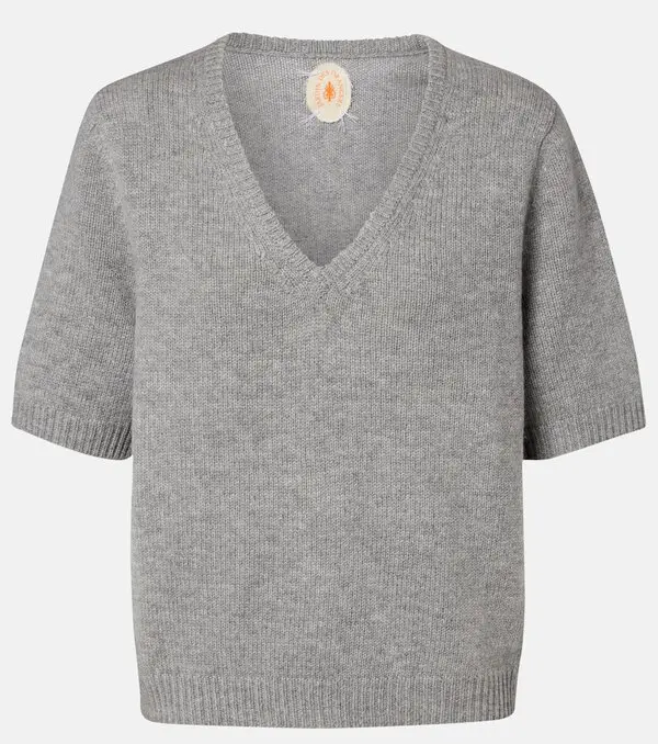 Jardin Des Orangers Wool And Cashmere Crewneck Sweater - Grey