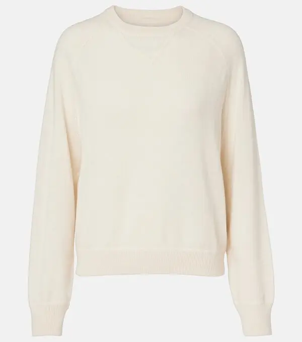 Jardin Des Orangers Wool And Cashmere Sweater - White