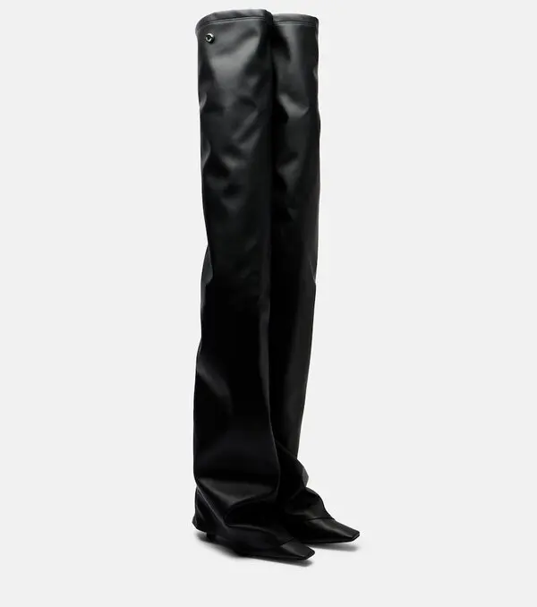 Attico Robin Over-the-knee Boots - Black