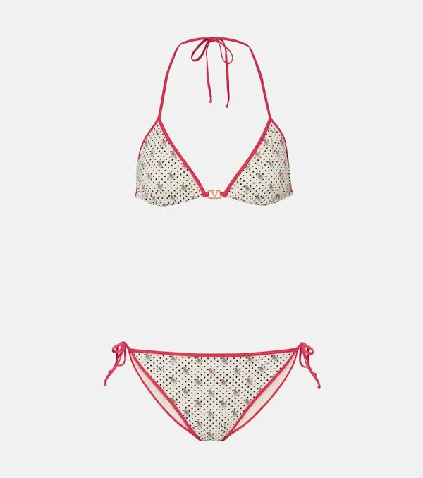 Valentino Garavani Printed Bikini - Multicoloured