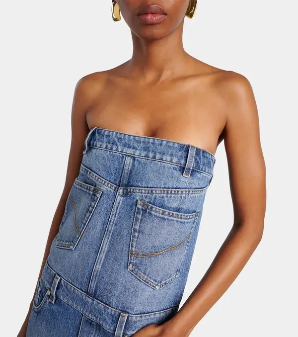 Stella McCartney Denim Maxi Dress