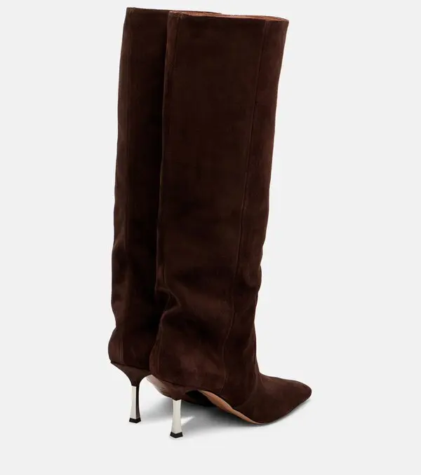 Paris Texas Bettina 75 Suede Boots - Brown