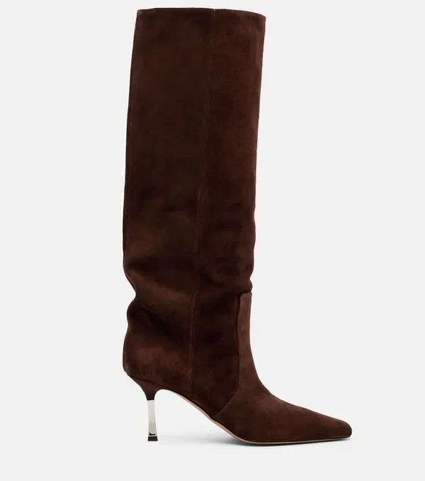 Paris Texas Bettina 75 Suede Boots - Brown