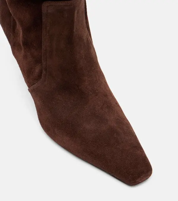 Paris Texas Bettina 75 Suede Boots - Brown